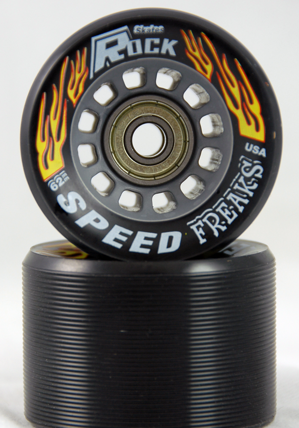 Rock Speed Freak Wheels with ABEC5 Bearings at The Skate Depot