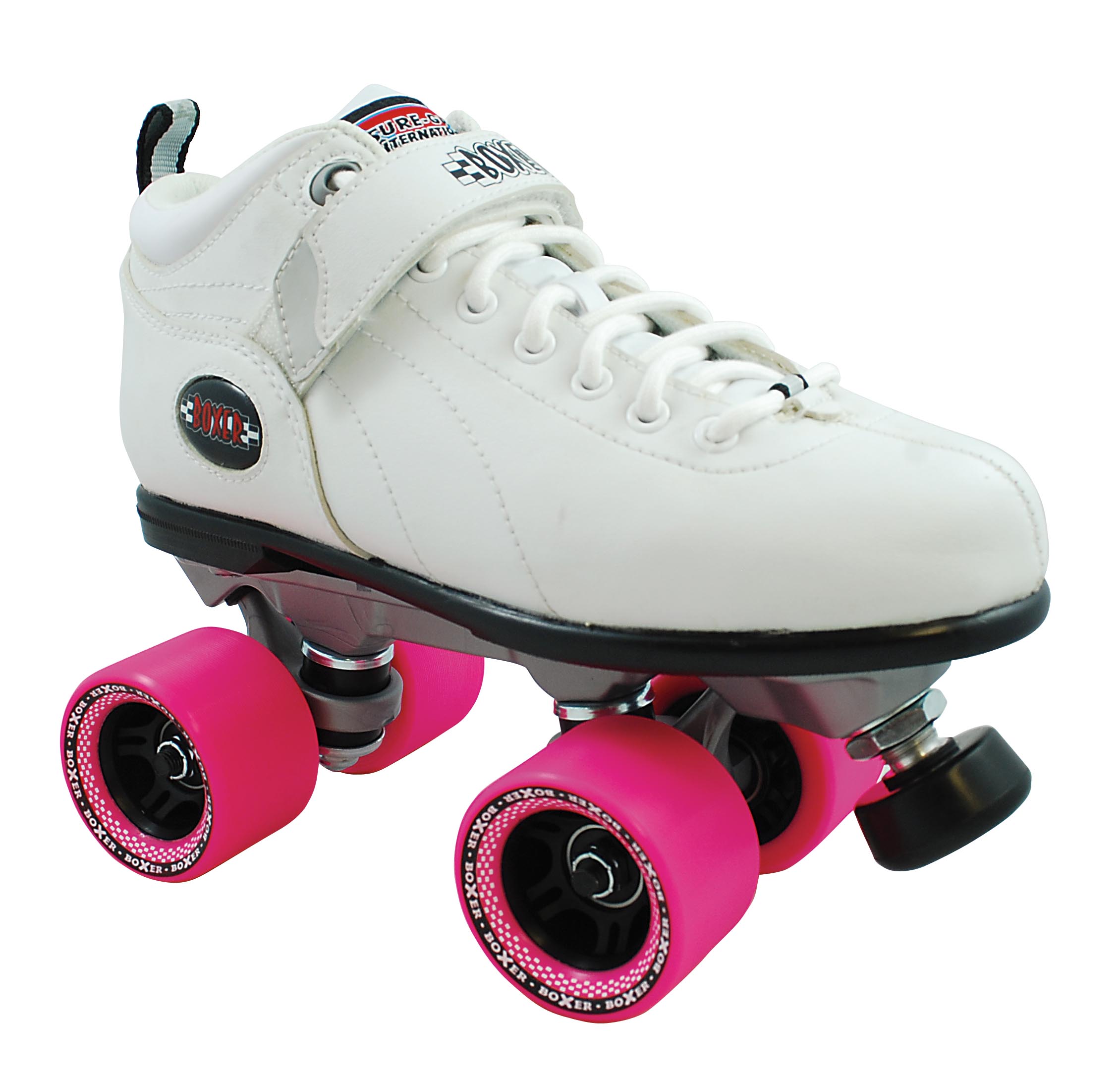 Sure-Grip Boxer Skates with Boxer Wheels at The Skate Depot