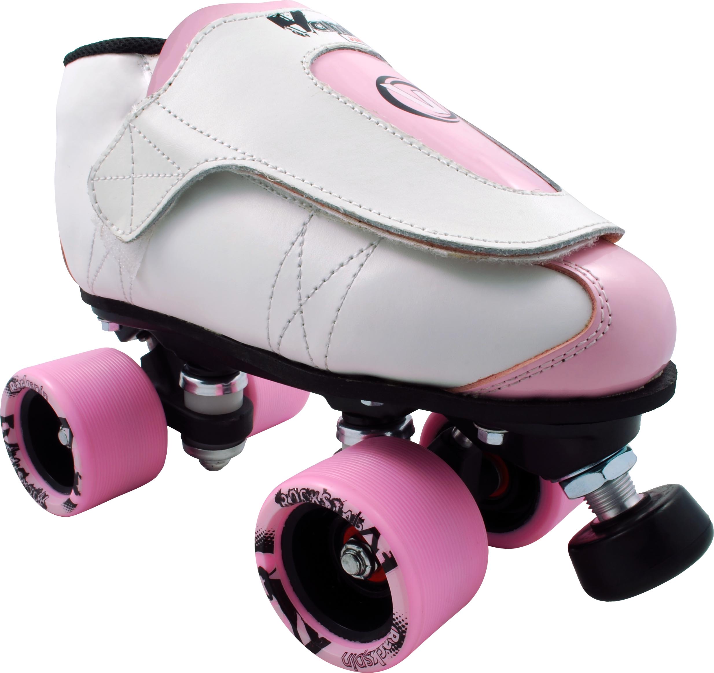 Vanilla Junior - Black/Red with Toe Stops at The Skate Depot